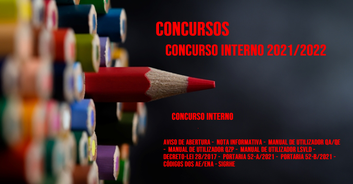 CONCURSOS 2021/2022 - Concurso Interno - ATE